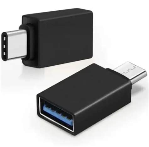 Купить Переходник USB OTG-01 с телефона на флешку - Type-C черные .Хит ...