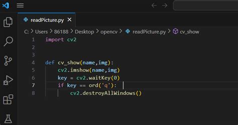 opencv python图像读写模块 寒水浮云 博客园