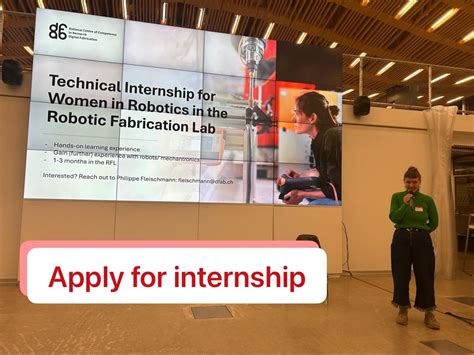 Rfl Robots Internship Women Nccr Digital Fabrication