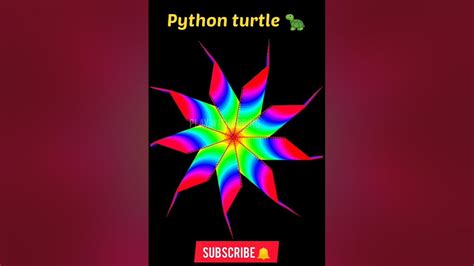Amazing Geometrical Patterns In Python Turtle 🐢codingstatus