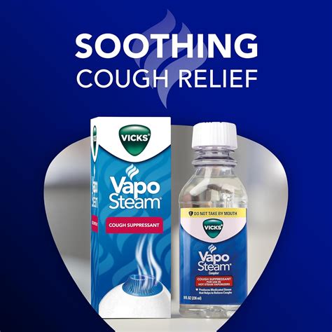 Vicks Vaposteam Medicated Liquid With Camphor A Cough Suppressant