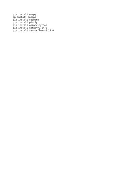 pip install numpy pdf