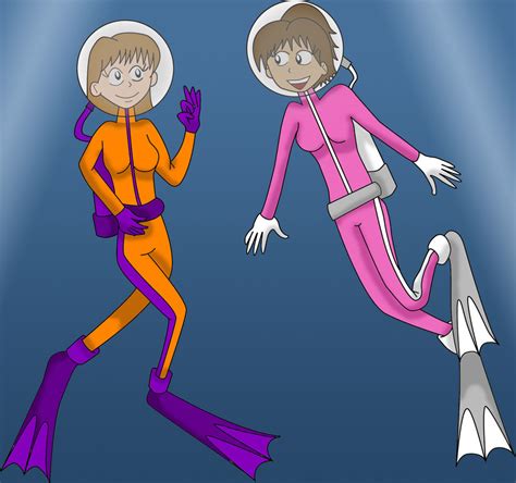 Aqua Girls By Helimatra On Deviantart