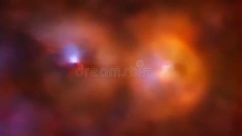 Alpha Cephei Star Suspected Variable Star Space Art Stock Footage