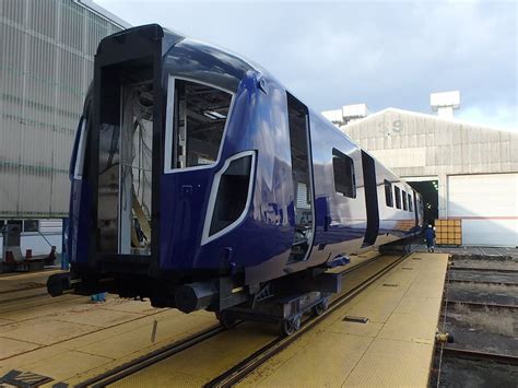 First Photos Of Hitachi At200class 385 Emus For Scotrail Under