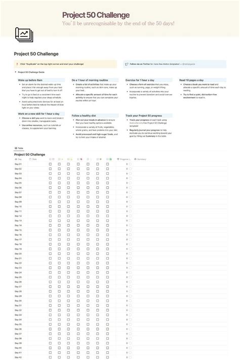 notion 75 soft challenge notion template idea artofit
