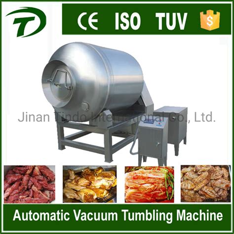 Industrial Stainless Steel Chicken Meat Tumbler Vacuum Marinator Marinating Machine China Meat