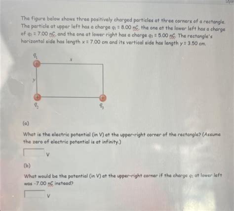 Solved The figure below shows three positively charged | Chegg.com