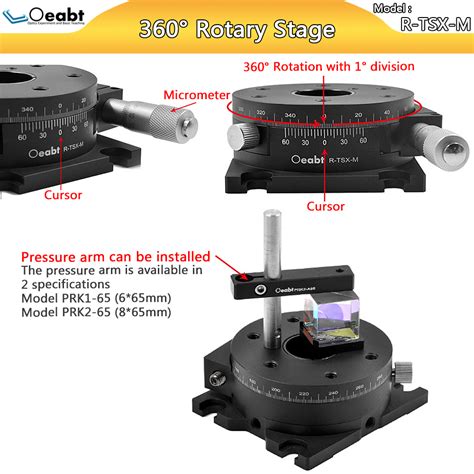 Laserland R Tsx M R Axis Mobile Platform 360 Degree Manual Rotation Precision Fine Tuning Mobile