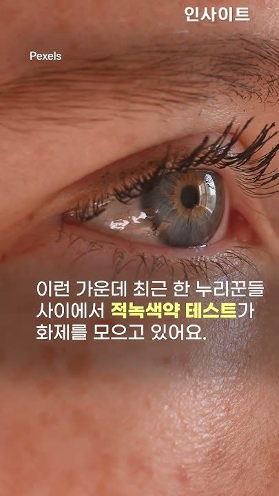 전재준의 약점 더 글로리 시청자들 사이서 화제 모으고 있는 적록색약 테스트🧐 Youtube
