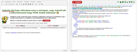 Vizuális Html Szerkesztő Ingyen Videotanfolyamhu