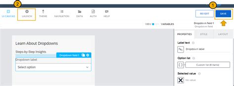 sap build apps challenge can you enable a dropdow sap community