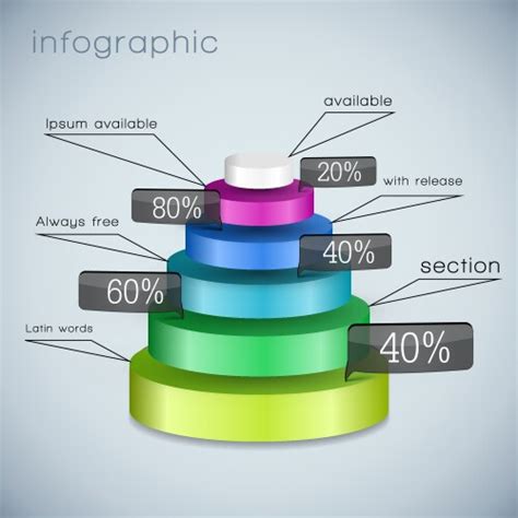 Business Bar Diagram With Text Fields Royalty Free Vector