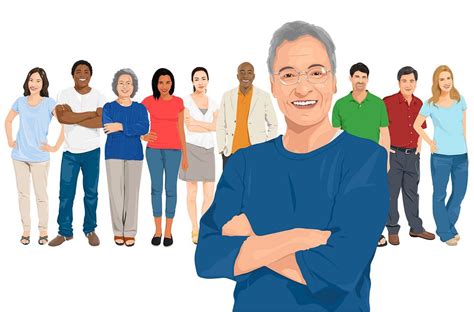 Illustration Of Diverse People Vector Premium Vector Rawpixel