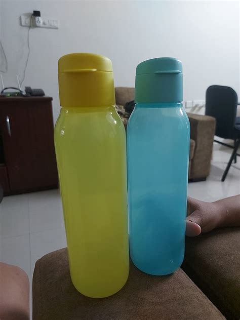 Tupperware Cool N Chic Plastic Bottle 750 Ml Set Of 2 Home And Kitchen