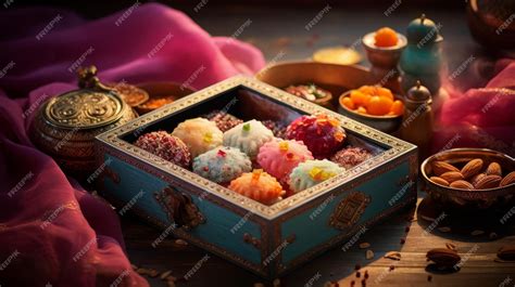 Premium Photo Assorted Food Items Packed In A Box