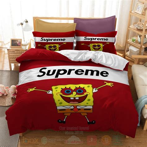 Best Supreme Spongebob Squarepants Inspired Duvet Cover Bed Sets
