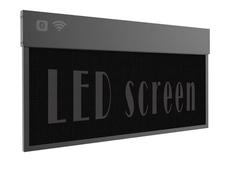 High Resolution Led Programmable Sign Mobile App Controlled 160 X 64