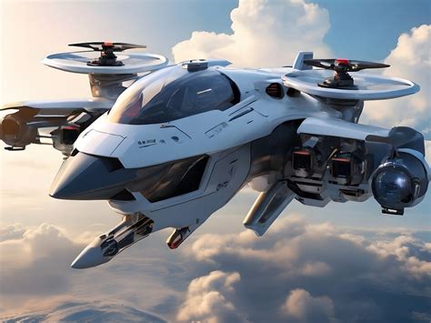 Ai 생성 공격 드론 미래의 무인 Pixabay의 무료 이미지