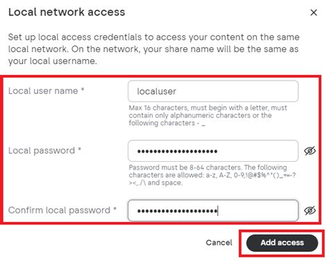 How To Enable Local Network Access To Data On My Cloud Home Using The