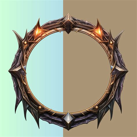Warlock Token Border Frame Dnd Digital Token For Dnd Foundry Vtt