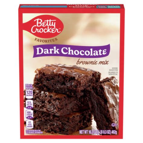 Betty Crocker Brownie Mix Dark Chocolate Favorites