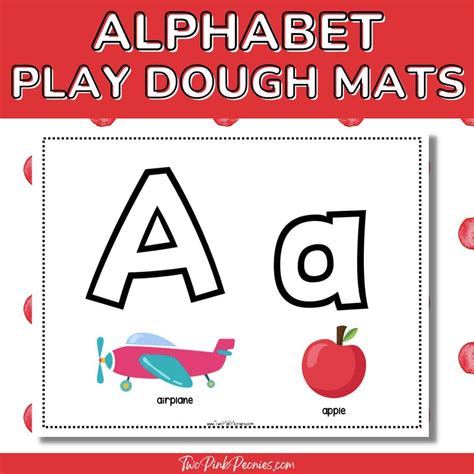 Free Printable Free Alphabet Playdough Mats Printable Alphabet Letters