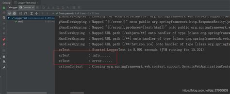 在 idea 上 spring boot 项目使用 slf4j 注解 、log debug、log error