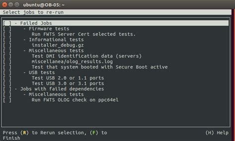 5 Running The Certification Tests Hardware Certification