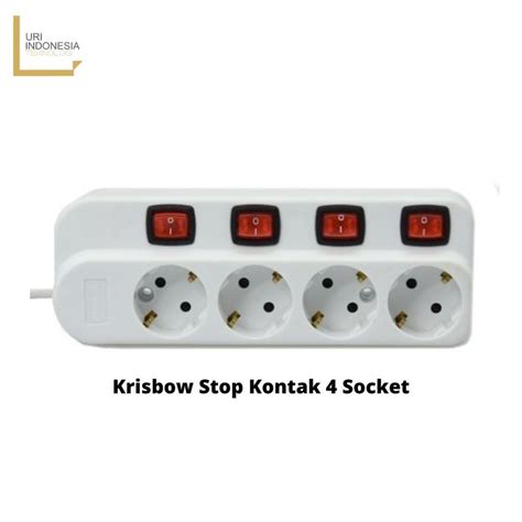 Krisbow Stop Kontak Socket