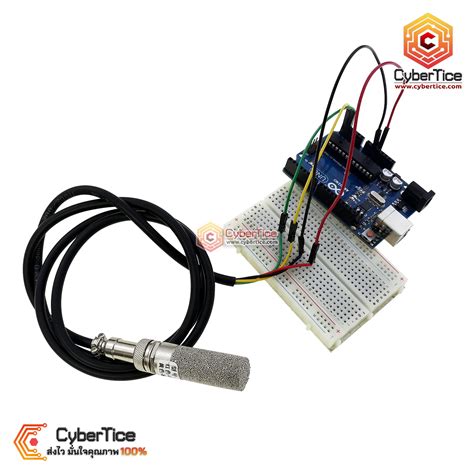 สอนใช้งาน Arduino Sht20 เซ็นเซอร์วัดอุณหภูมิและความชื้น ในดินและอากาศ Waterproofcopper