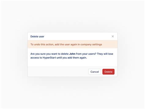 Delete Modal Interactions By Som On Dribbble