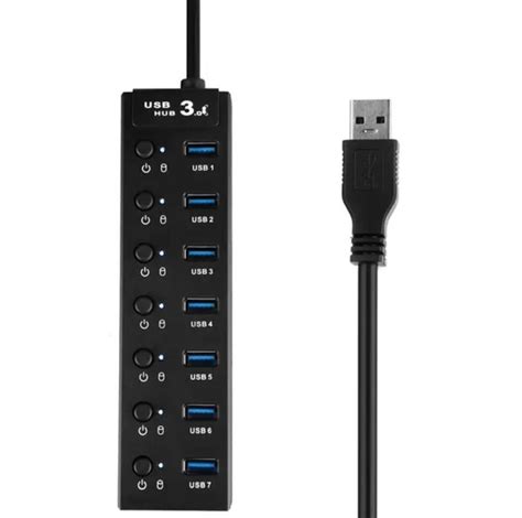 Usb 3 0 Hub 7 портов высокоскоростной Start Usb хаб разветвитель универсальный удлинитель