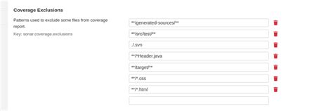 How Remove Css Html Rules In Java Project Sonarqube Server Community Build Sonar Community