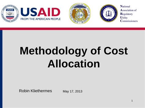 Pdf Methodology Of Cost Allocation Naruc Dokumentips
