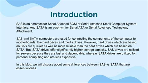 Sas Vs Sata The Key Differences That You Should Know Pptx