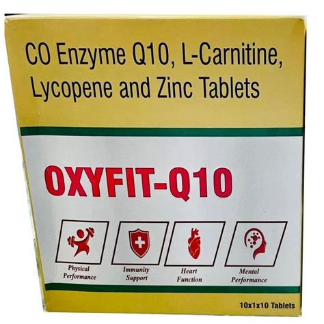 L Carnitine And Coenzyme Q10 Tablets L Carnitine Latest Price