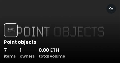 Point Objects Collection Opensea