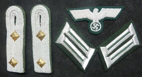 Repro German Officer Uniform Insignia Set Repro German Officer Uniform