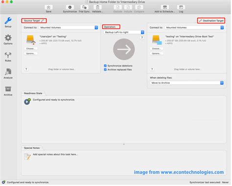 Free ChronoSync Alternative For Windows Backup Sync