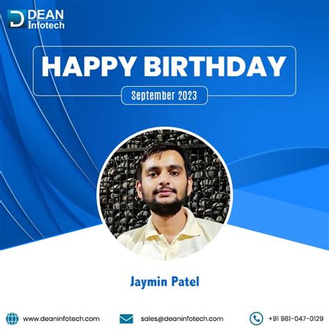Dean Infotech On Linkedin Happybirthday Celebrtion Deaninfotech