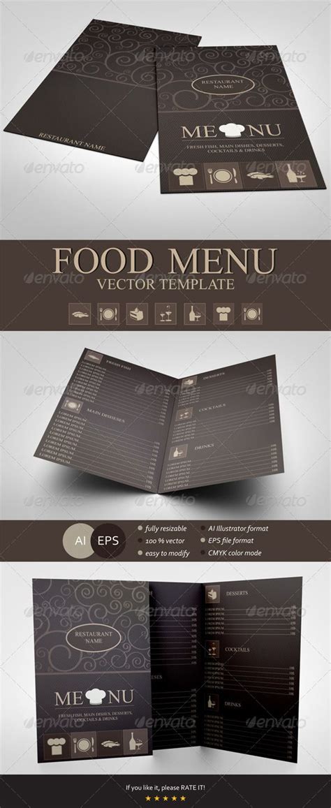 Modern Food Menu Template