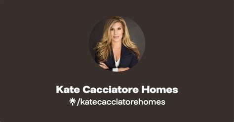 Kate Cacciatore Homes Instagram Facebook Linktree
