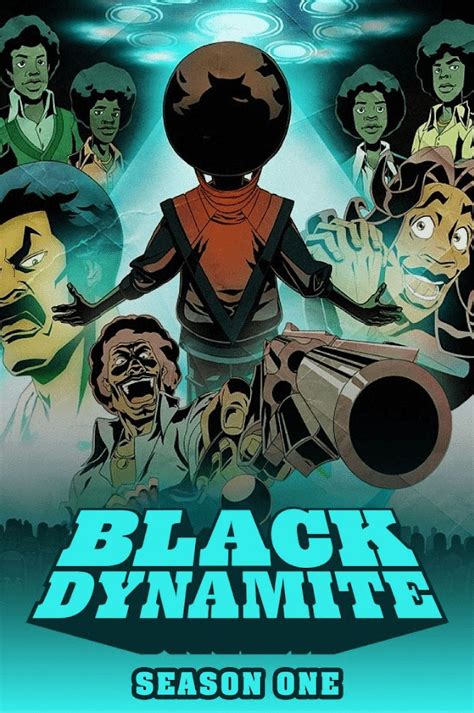 Black Dynamite 2012 Season 1 24x36 Poster Animated Comedy Cult