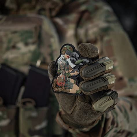 M Tac Pin Up Girl Patch Beauty And Strength