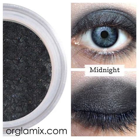 Midnight Mineral Eyeshadow Orglamix Natural Eyeshadow Orglamix
