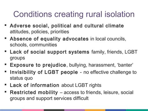Out In The Country Lgbt Rural Isolation PPT