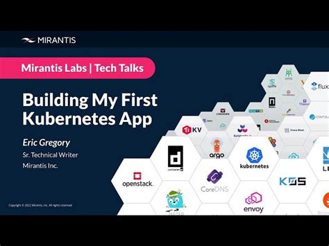 free video building my first kubernetes app mirantis labs tech talks