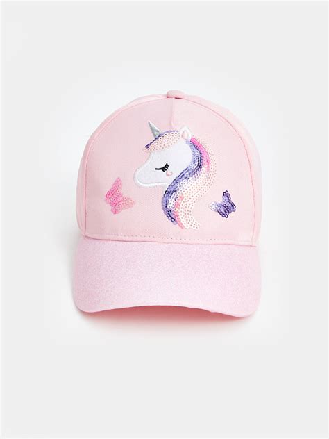 Lcw Accessories Embroidered Girls Baseball Cap S4hu39z4 Fvb Lc Waikiki
