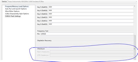 CCS Checksum Output Code Composer Studio Forum Code Composer Studio TI E E Support Forums